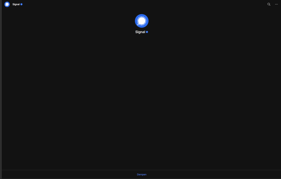 Signal Desktop update: release note channel in de maak - Signalapp.nl